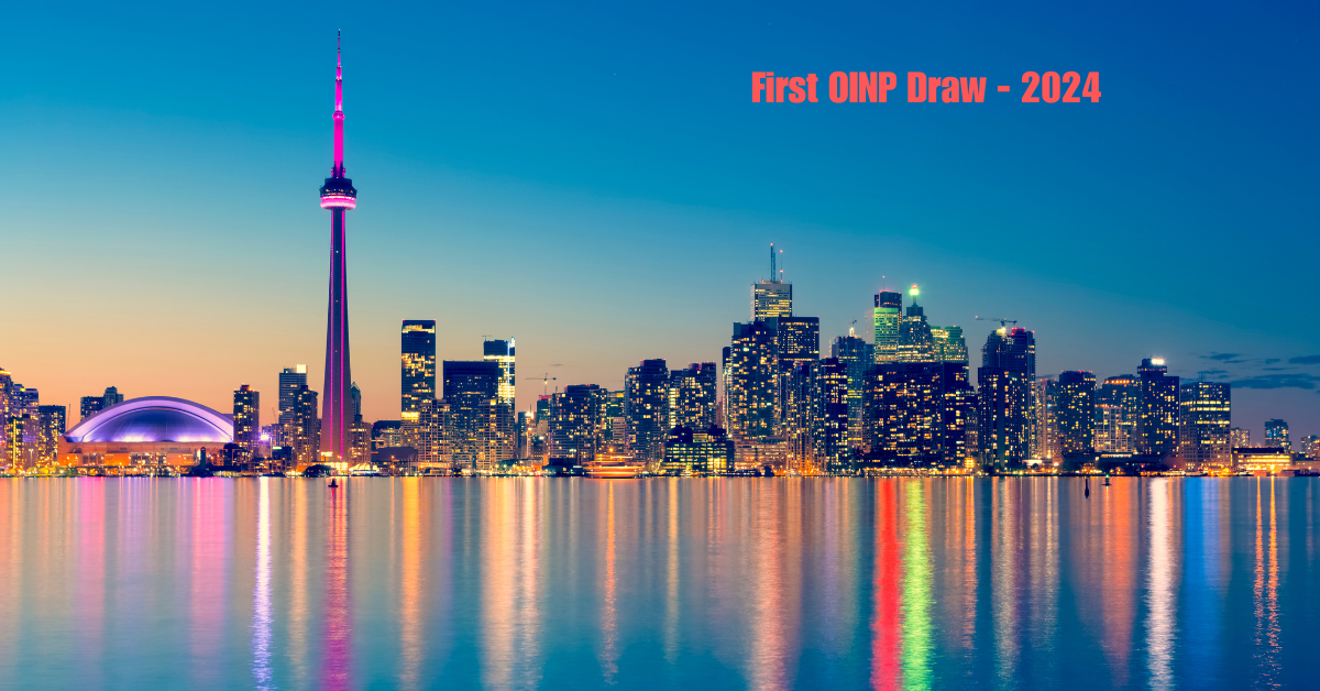 Ontario Holds First 2024 OINP Draw - Issues 1451 Permanent Residency ...
